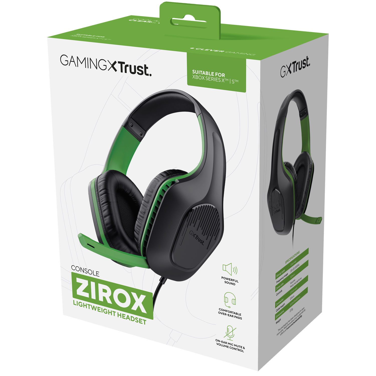 GXT 415X Zirox Gamingheadset Xbox