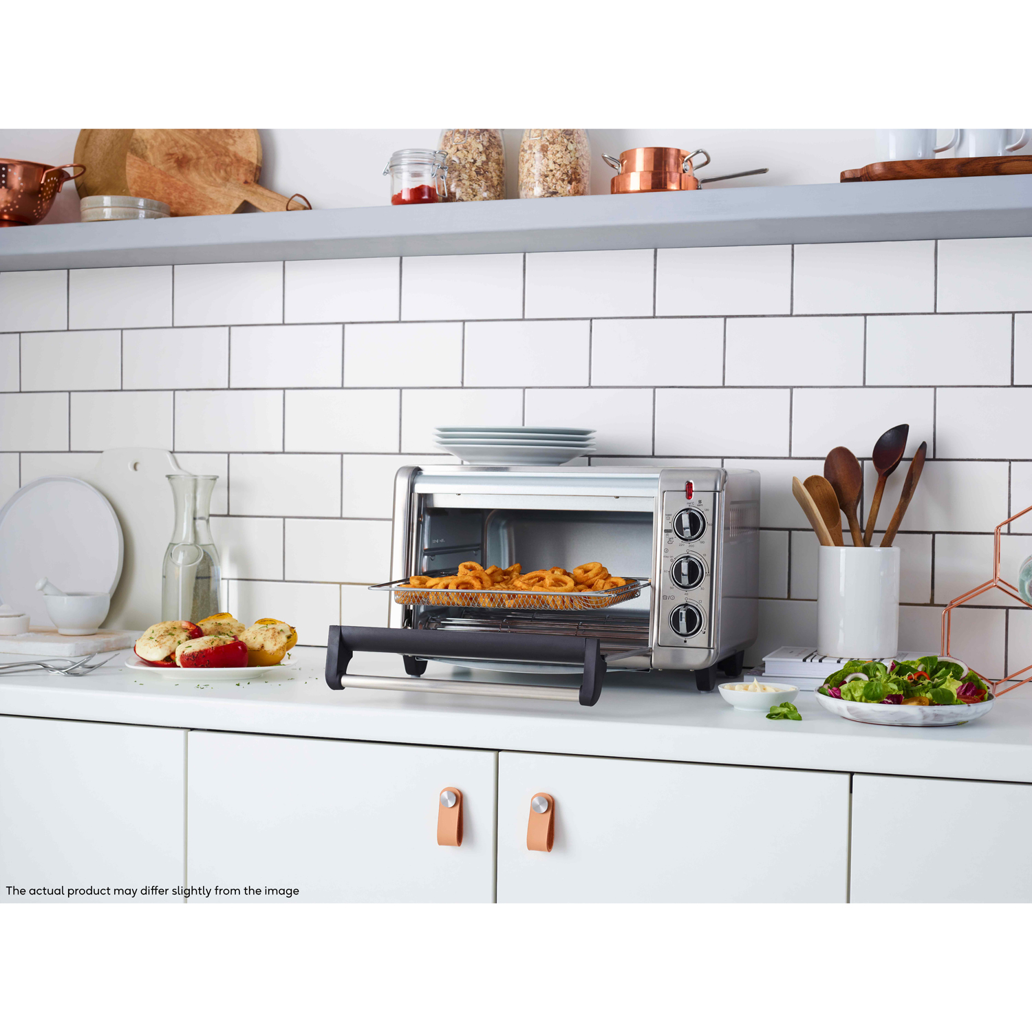 Miniugn med luftfritös inbyggd 26680-56 Express Air Fry Mini Oven