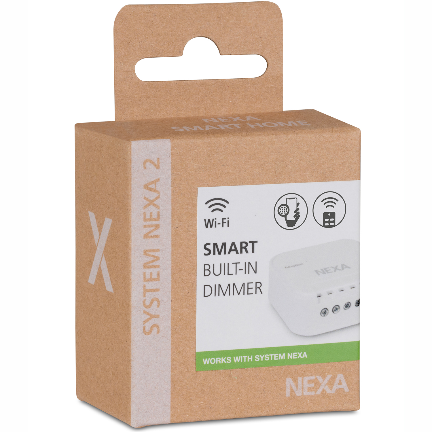 WBD-01 Smart Inbyggnadsmottagare Dimmer 250W System Nexa 2 WiFi/433